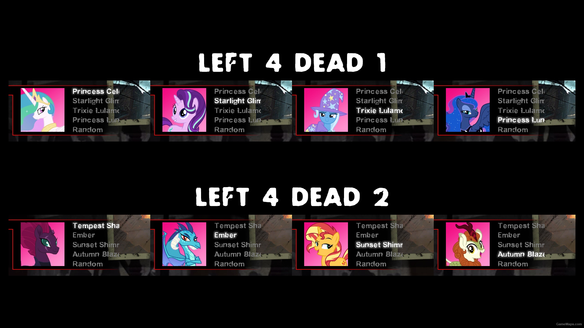 [UPDATE] New MLP Custom HUD (L4D1 & L4D2) (Left 4 Dead 2) - GameMaps