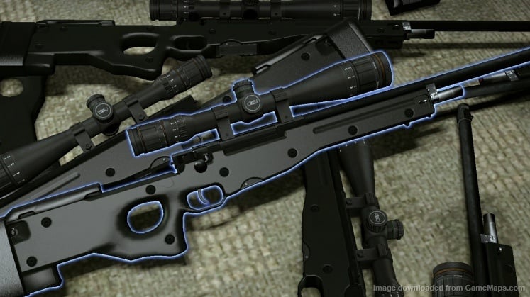 Arctic Warfare Magnum (Left 4 Dead 2) - GameMaps