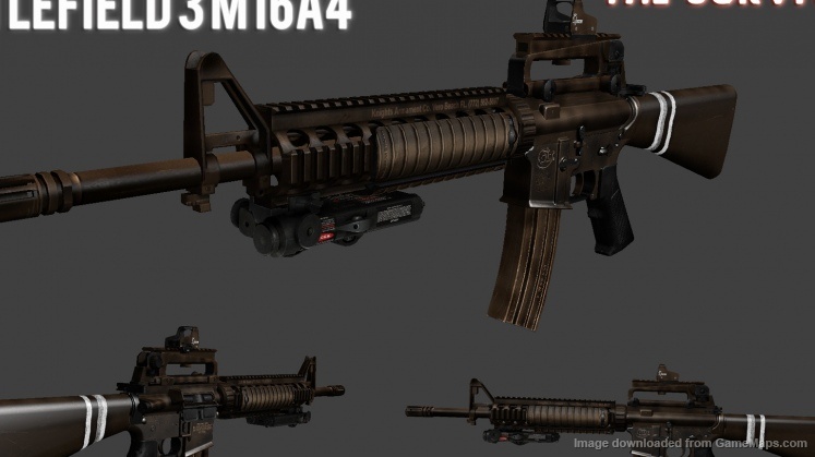 Battlefield 3-ish M16A4 CQC (Left 4 Dead 2) - GameMaps