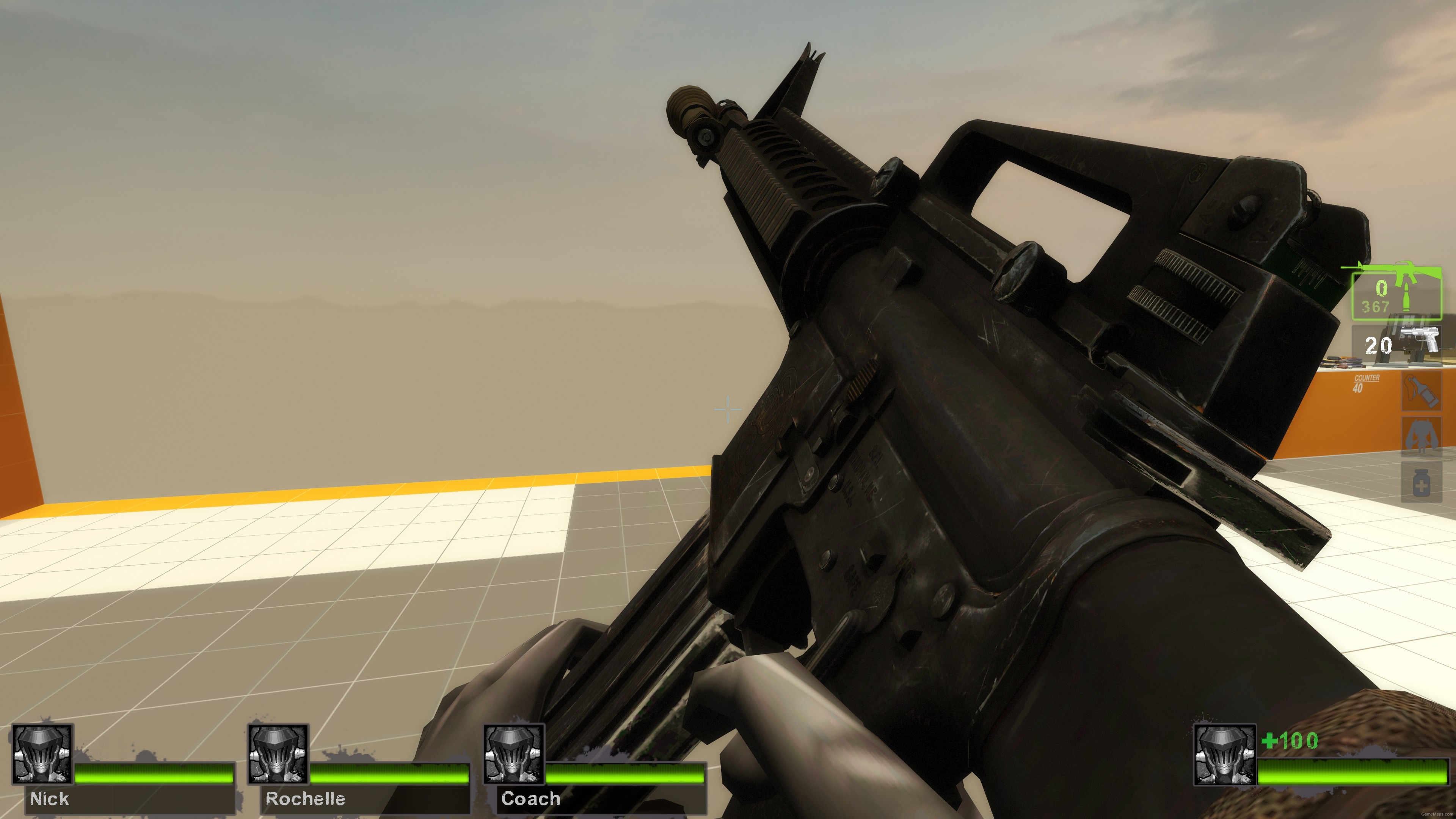 Battlefield 3 M16 With hyper Animation (M16A2) (Left 4 Dead 2) - GameMaps