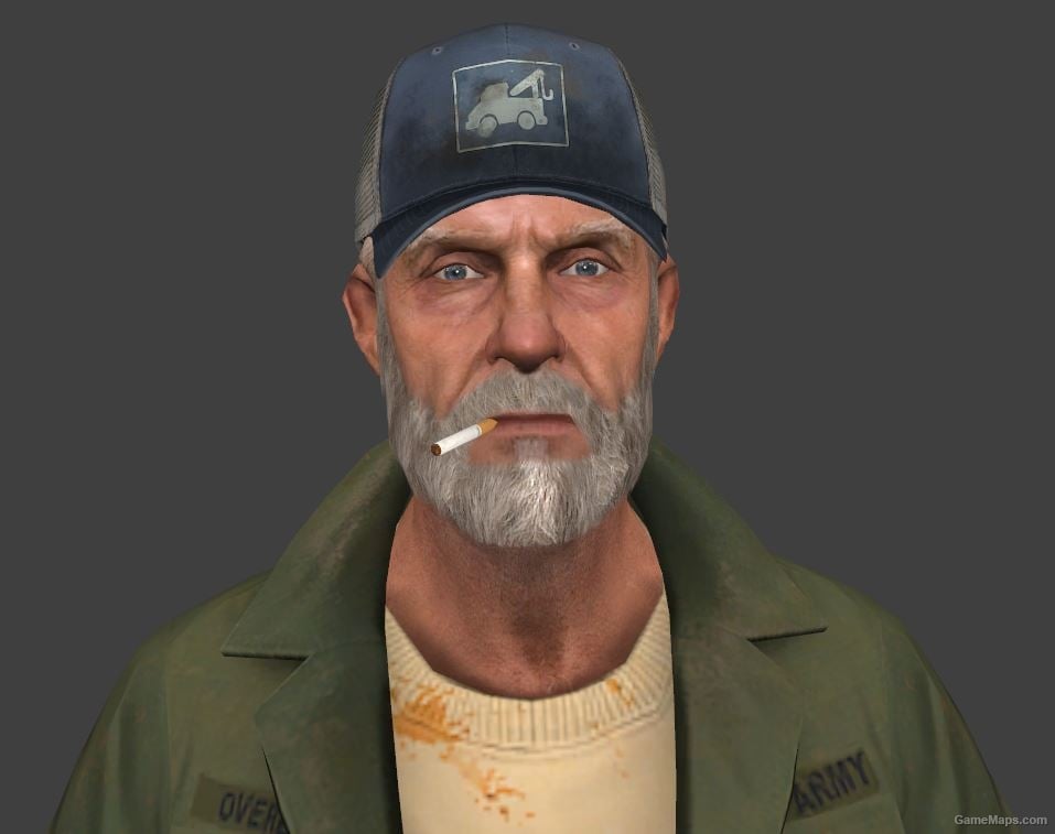 Bill with Cap (Left 4 Dead 2) - GameMaps