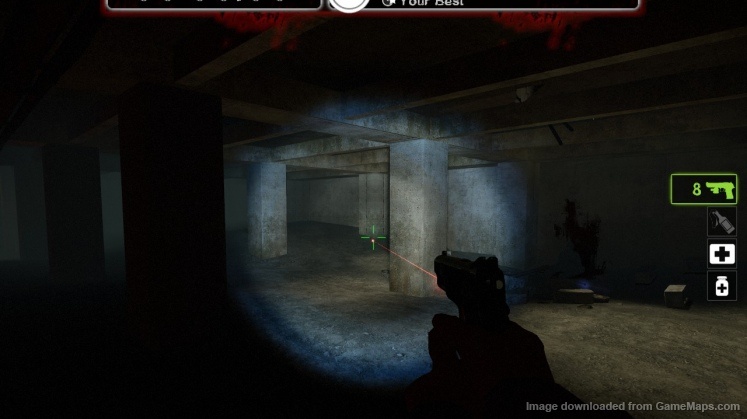 Blue Tactical Flashlight (Left 4 Dead 2) - GameMaps