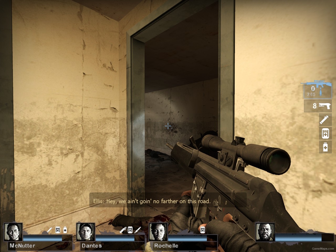 BO1 PSG-1 alt. anims (for G3) (Left 4 Dead 2) - GameMaps