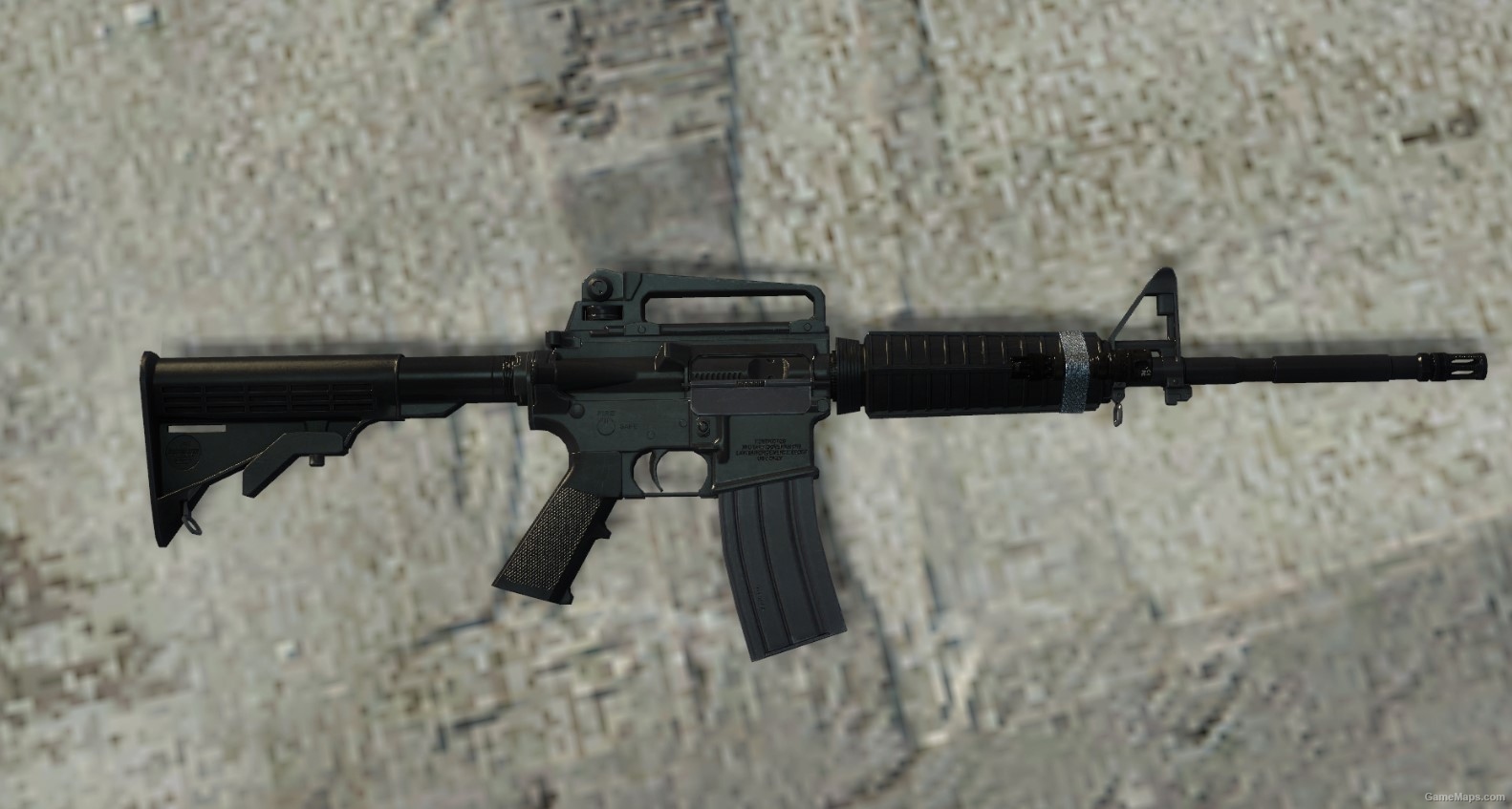 Bushmaster M4A1 Blackish with no sounds (Left 4 Dead 2) - GameMaps