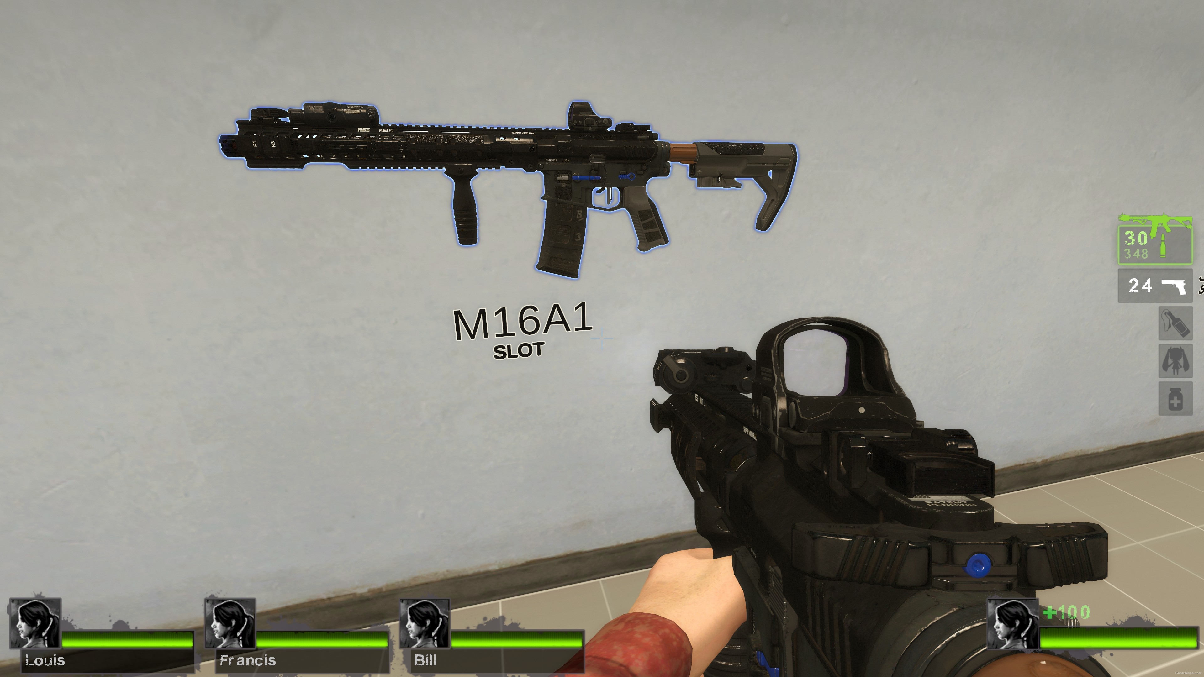 Call Of Duty Modern Warfare 2019 M4 Blue Print Zip Tie (LVOA-C) v2 ...