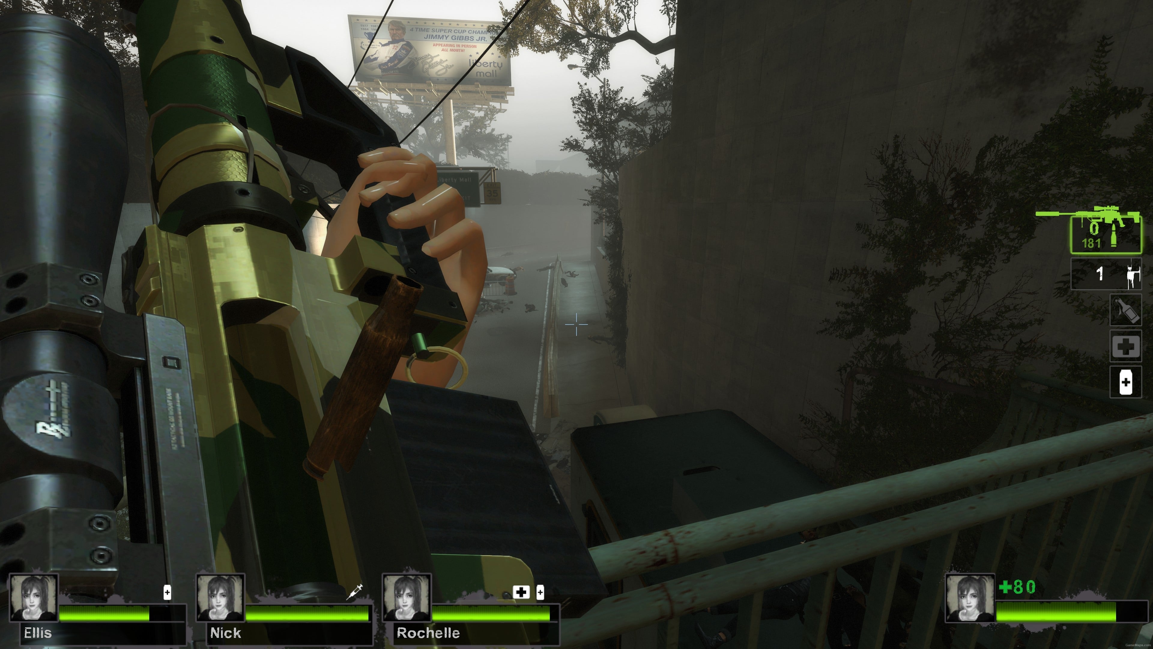 CODOL Original M200 camos01 [Cele anims] (military sniper) (Left 4 Dead ...