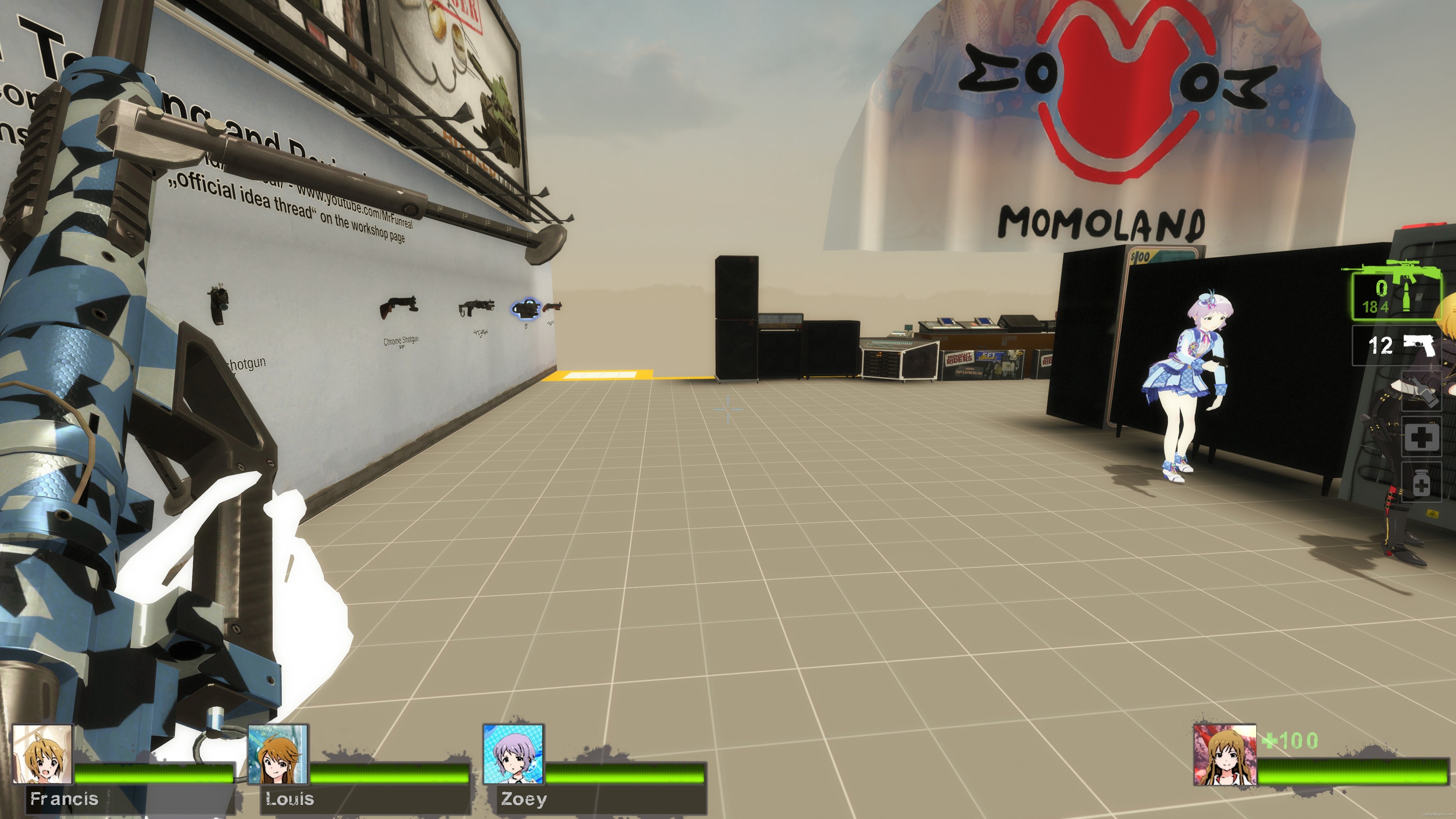 CODOL Original M200 camos03 [Cele anims] (military sniper) (Left 4 Dead ...