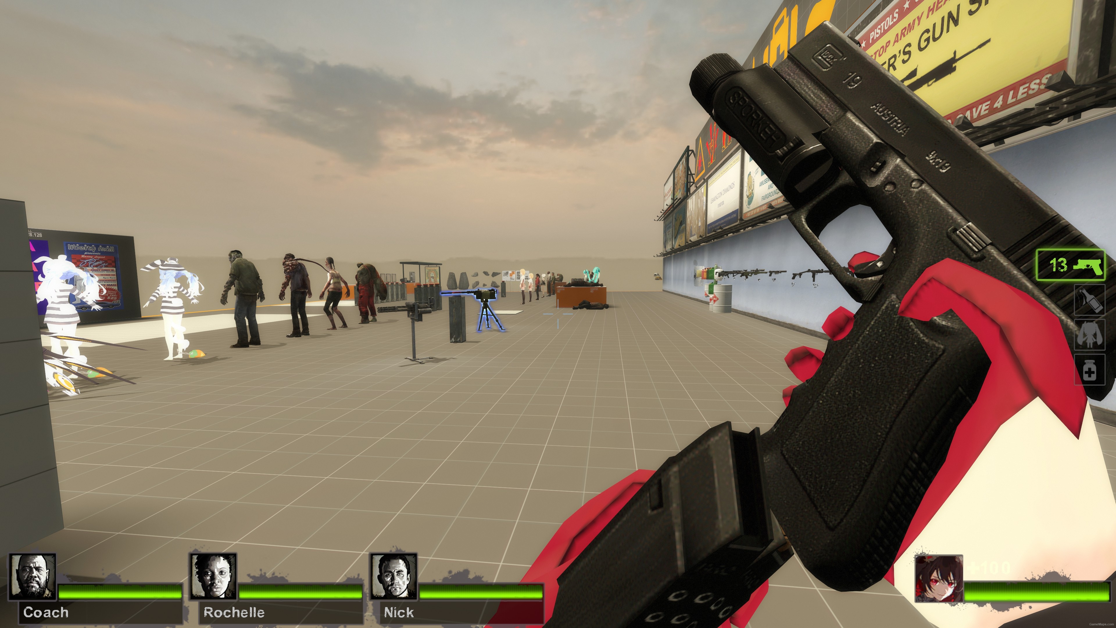 Cry of Fear Glock 19 (KF2 Animations) v4 (dual pistols) (request) (Left ...