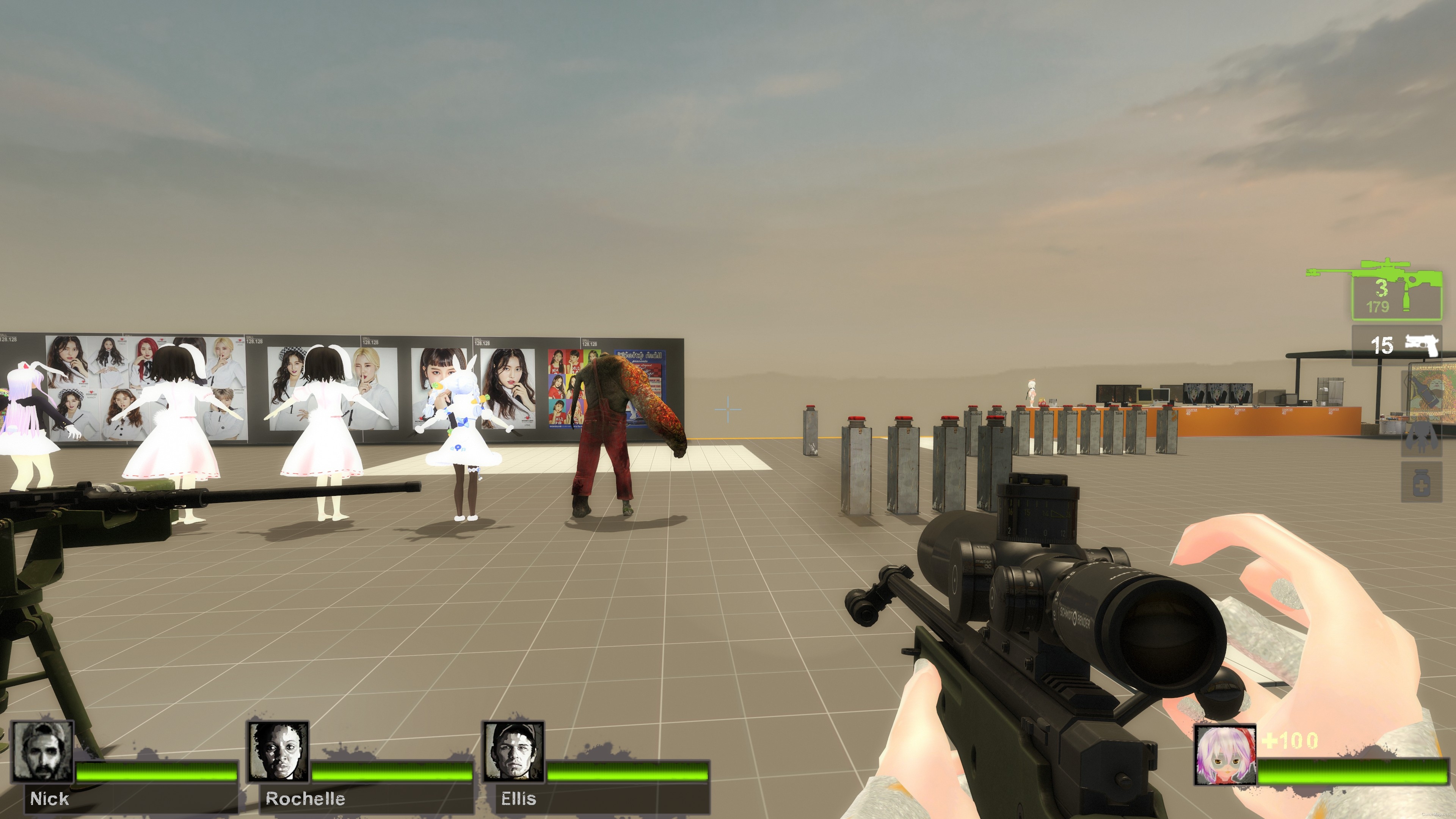 CSS Hidden AWP Improved HQ Model v8 (Left 4 Dead 2) - GameMaps