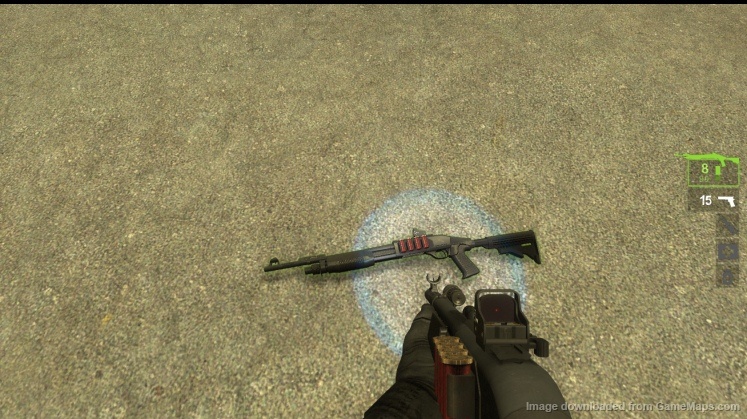 Custom Tactical Benelli M3 Chrome Shotgun (Left 4 Dead 2) - GameMaps