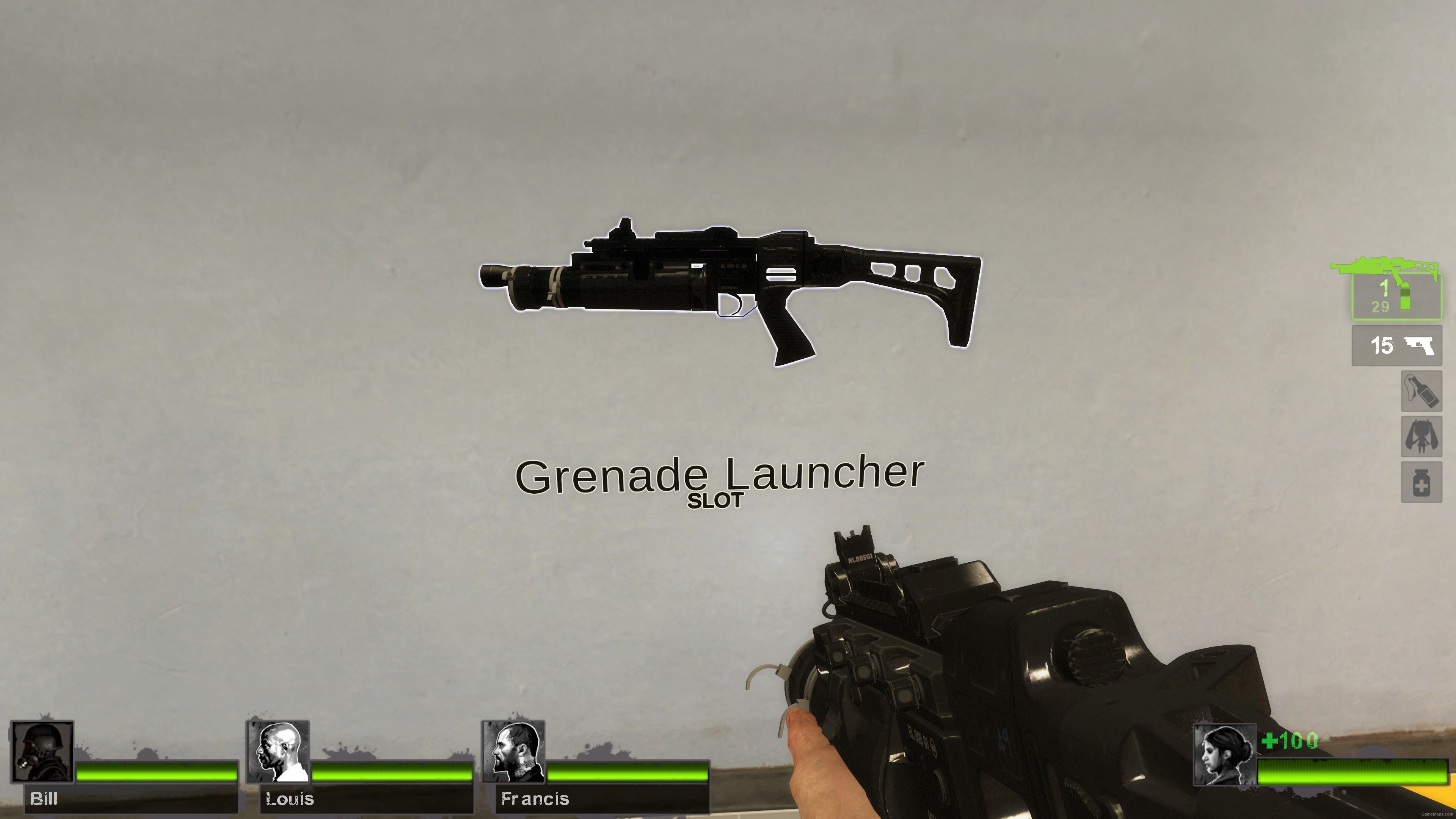 CZ-805 G1 (grenade launcher) (Left 4 Dead 2) - GameMaps