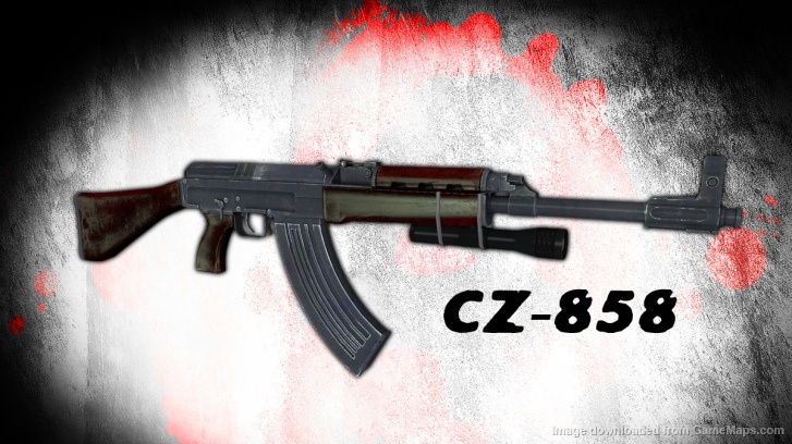 Cz-858 Assault Rifle (Left 4 Dead 2) - GameMaps