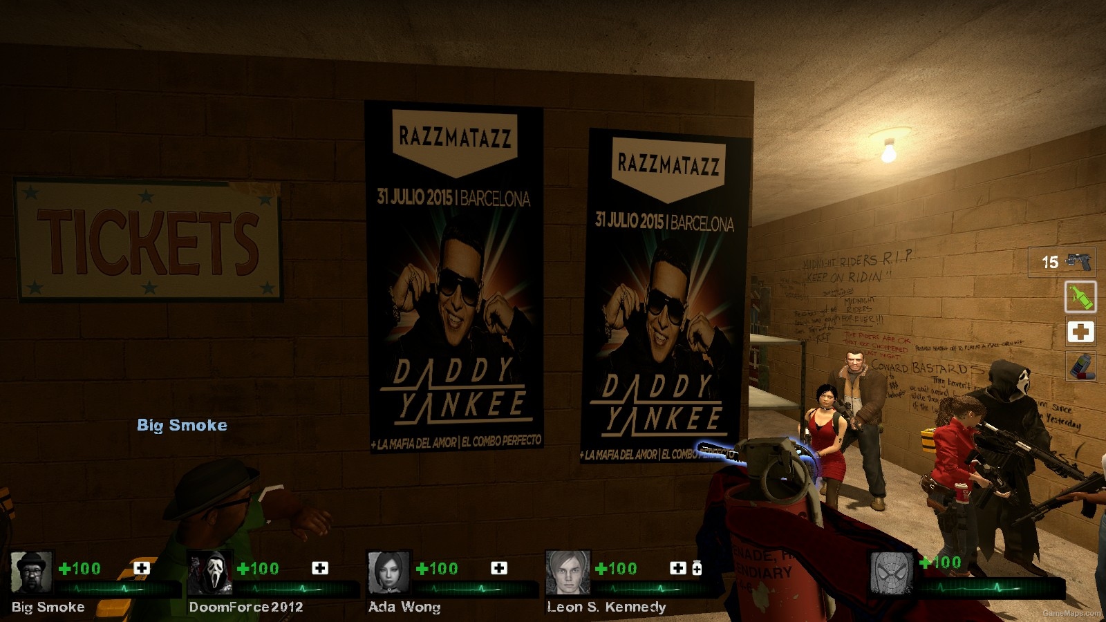 Daddy Yankee Concert (Left 4 Dead 2) - GameMaps