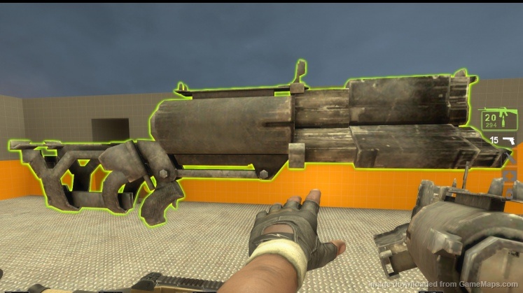 Dead Space Pulse Rifle (M16) (Left 4 Dead 2) - GameMaps