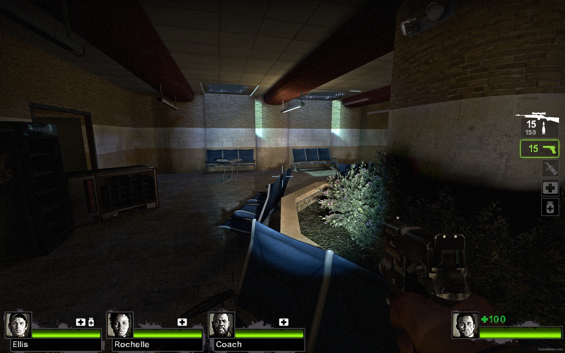 Death Base Insane Asylum Sv. L4D1 Port (Left 4 Dead 2) - GameMaps