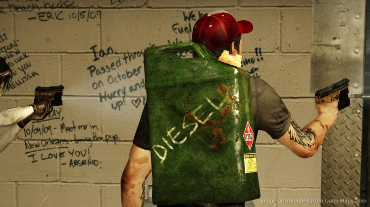 Detailed Rusty Jerrycans, Propane and Oxygen Tanks (Left 4 Dead 2 ...