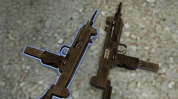 Detailed UZI (Left 4 Dead 2) - GameMaps