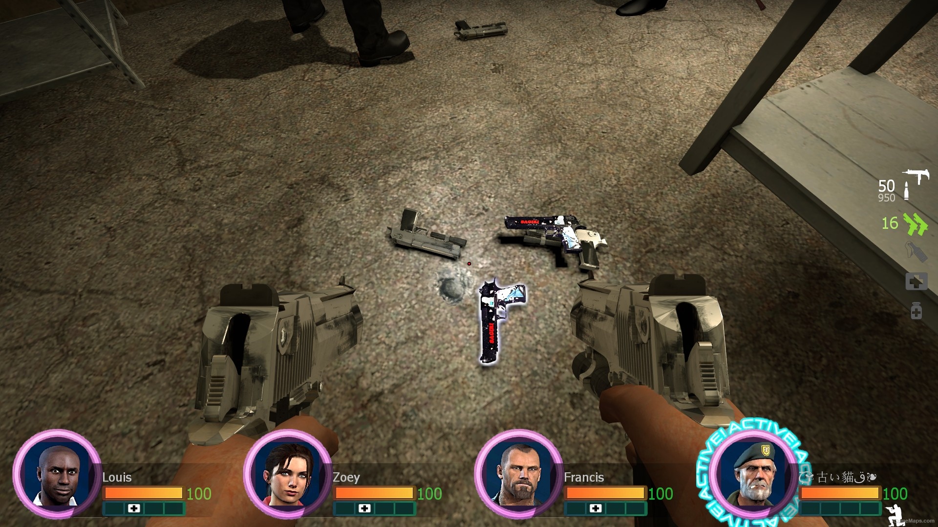 Double magnums (Left 4 Dead 2) - GameMaps