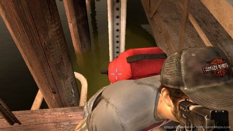 Ellis head brown eyes other beard an Harley Davidson cap (Left 4 Dead 2 ...