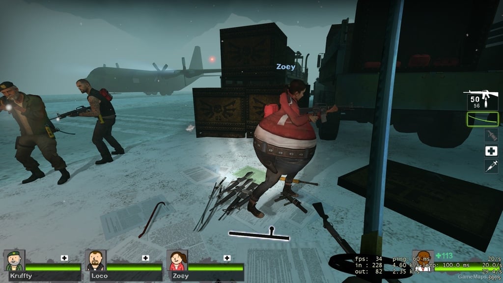 Fat Zoey (Left 4 Dead 2) - GameMaps