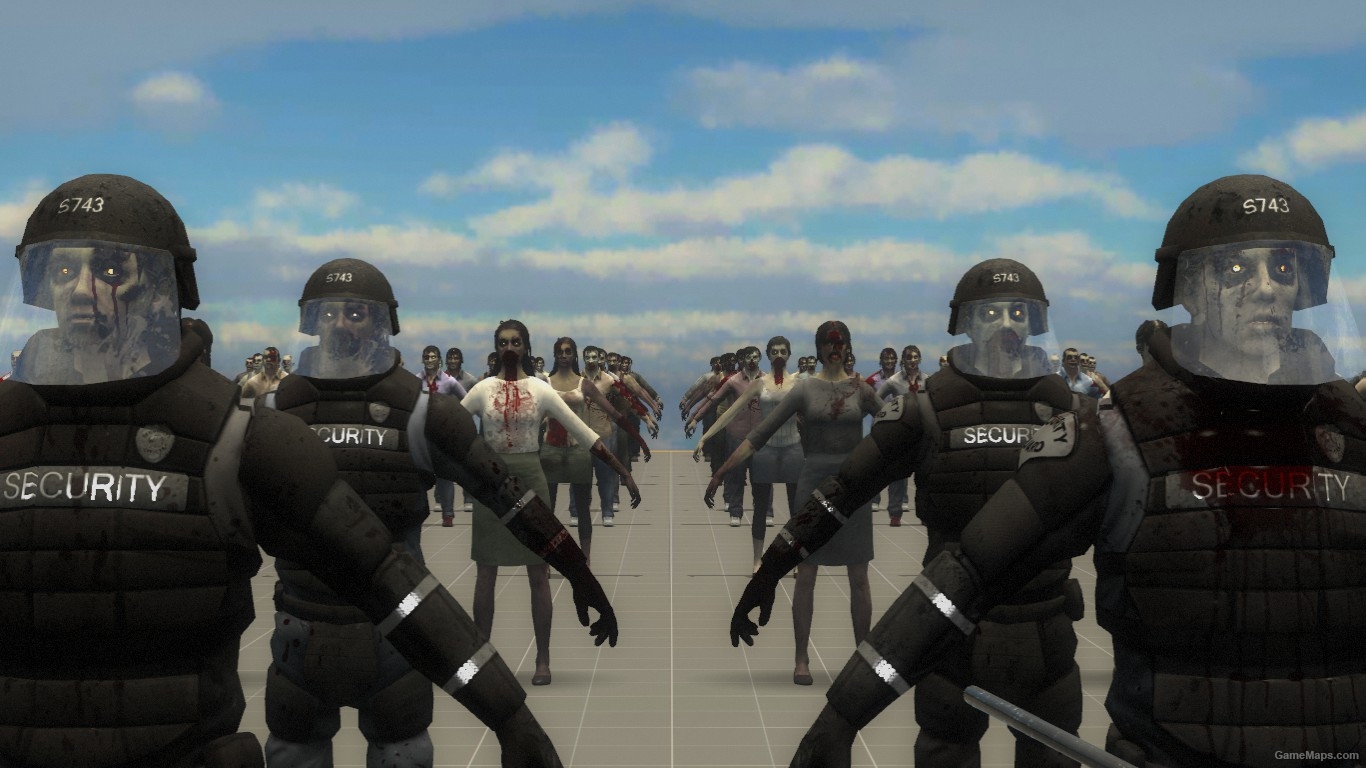 Female Riot Police (Left 4 Dead 2) - GameMaps