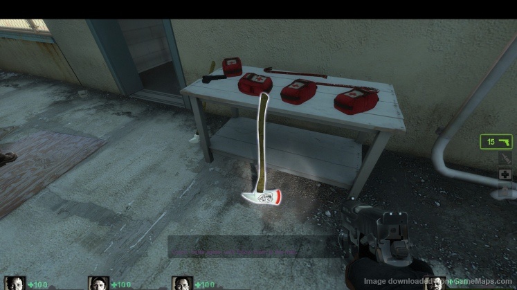 Fire Axe Trollface style (Left 4 Dead 2) - GameMaps