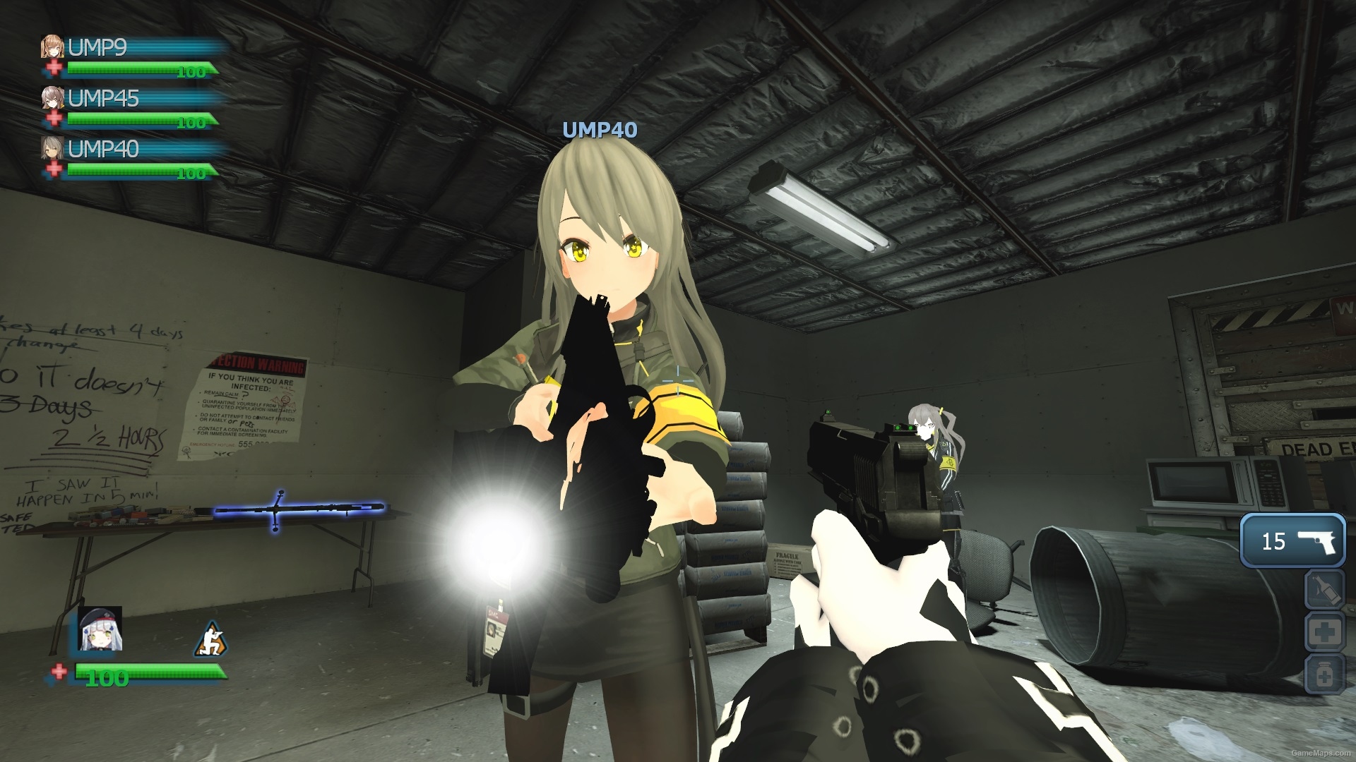 Girls Frontline UMP40 Voice Packet（少女前线UMP40 MOD） (Left 4 Dead 2) - GameMaps