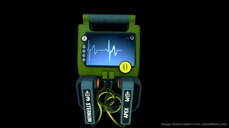 Glowing Animated Defibrillator Yellow (Left 4 Dead 2) - GameMaps