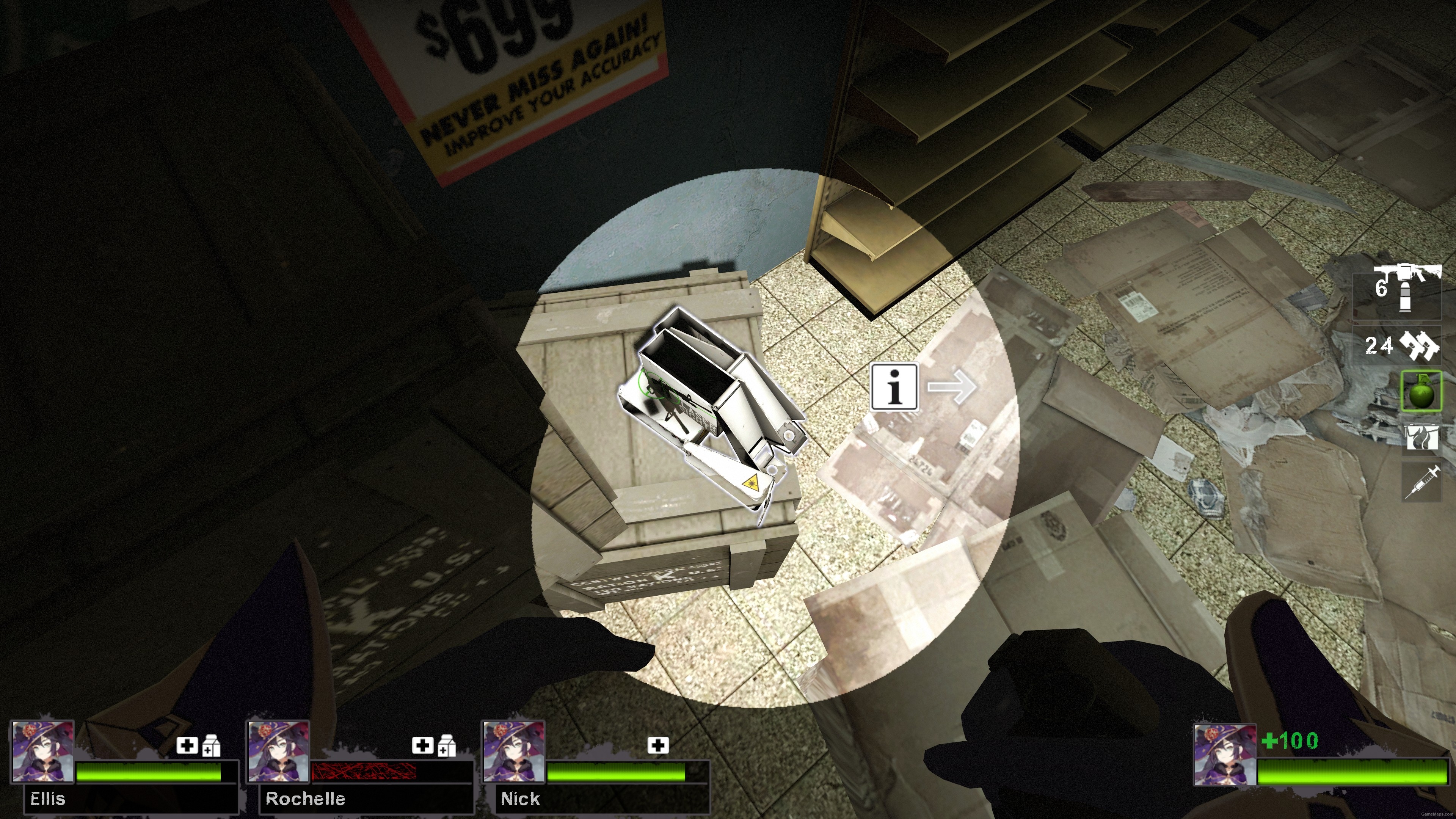 Green Laser Sight Box (Left 4 Dead 2) - GameMaps