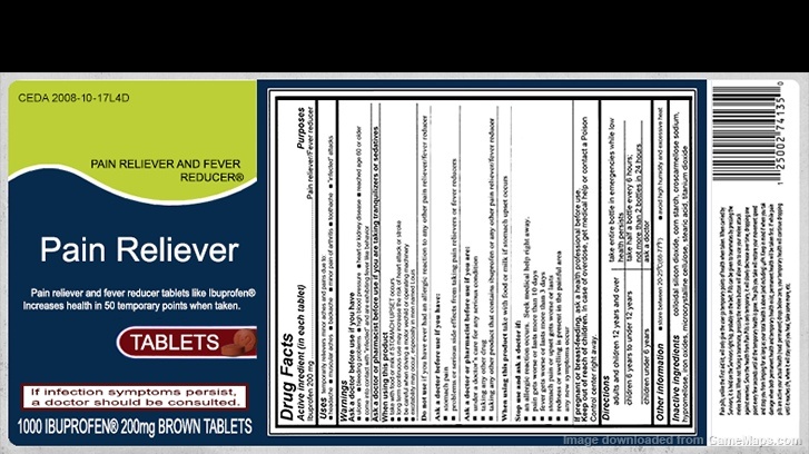 HD/HQ Pain Reliever Bottle Remake (Left 4 Dead 2) - GameMaps