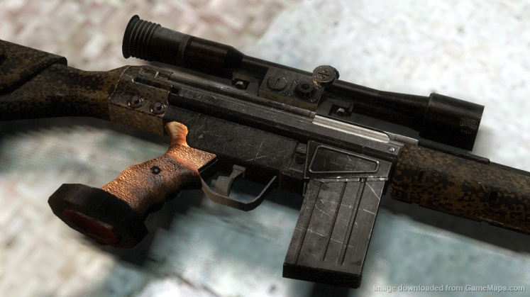 HK PSG-1 Flecktarn (Left 4 Dead 2) - GameMaps