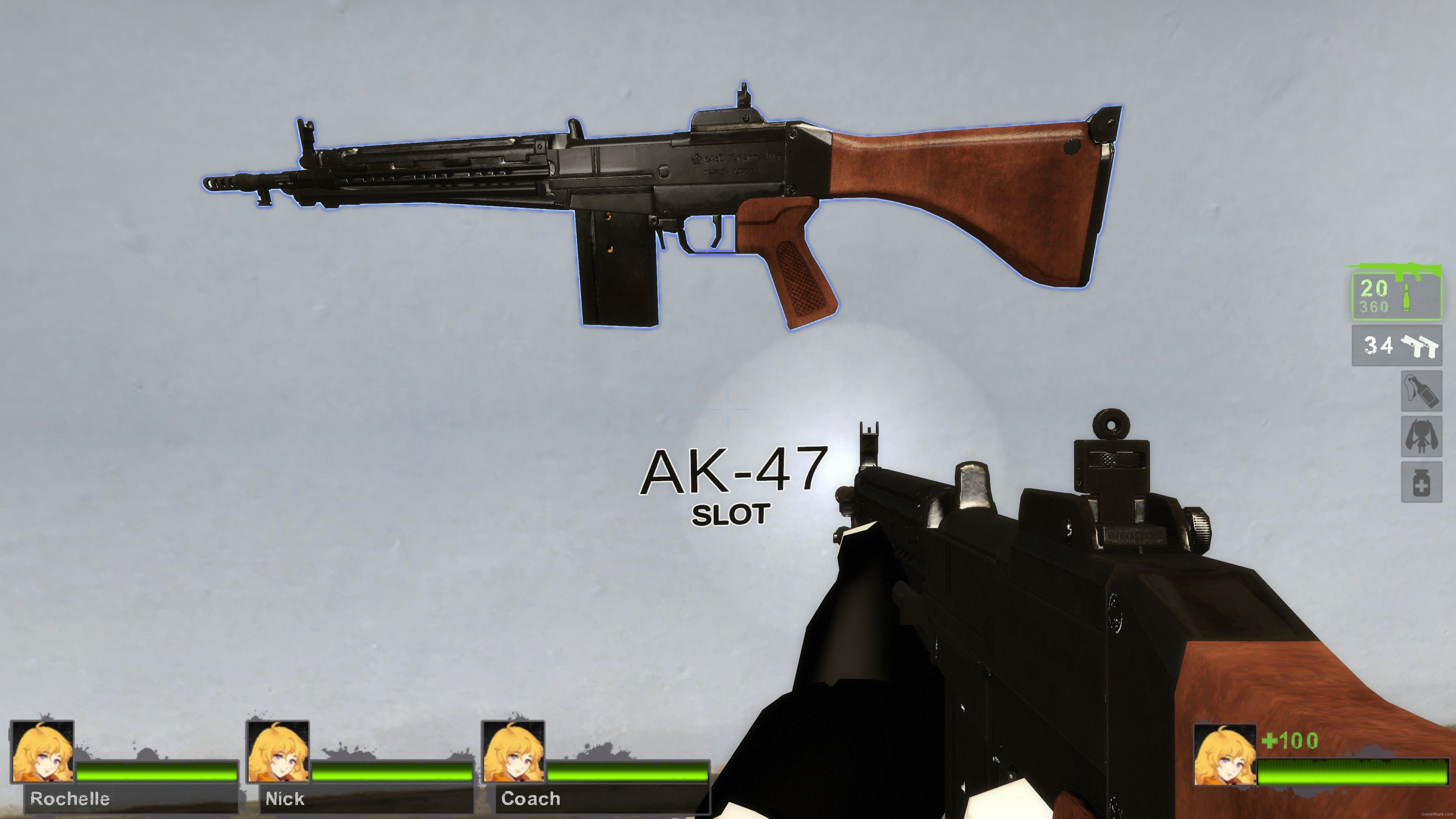 Howa Type 64 (AK47) v2 (Left 4 Dead 2) - GameMaps