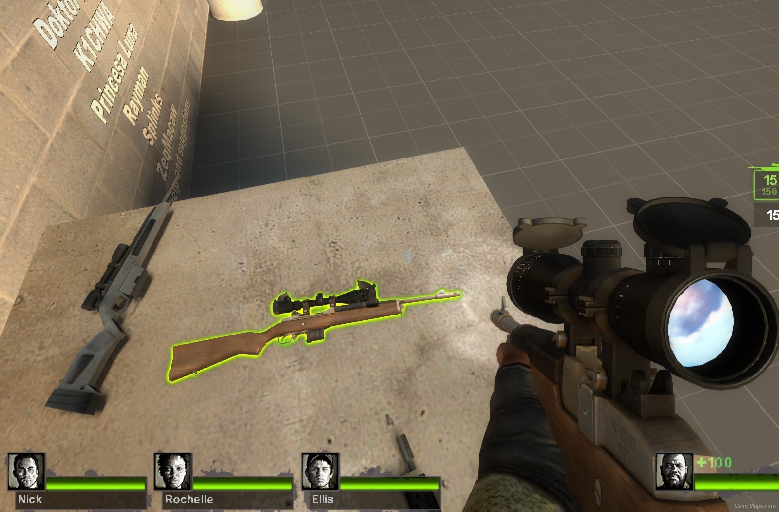 Hunting Rifle Upgrade (Left 4 Dead 2) - GameMaps