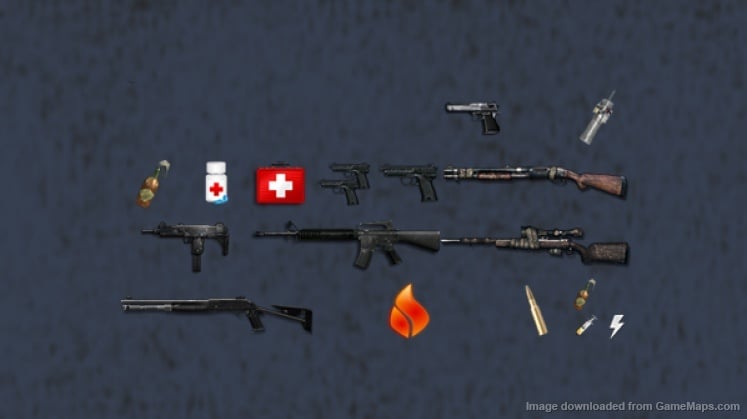Icons 4 Guns Complete Pack (Left 4 Dead 2) - GameMaps
