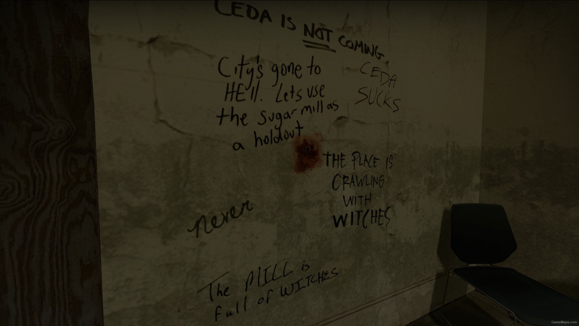 Improved Saferoom Graffiti (Left 4 Dead 2) - GameMaps