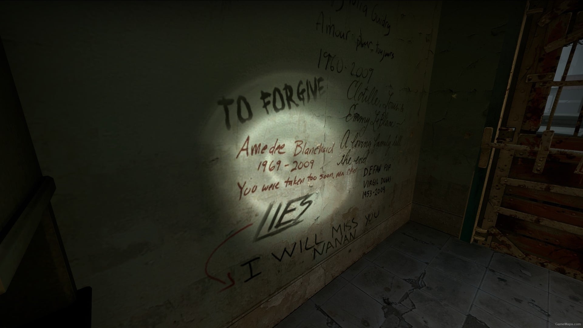 Improved Saferoom Graffiti (Left 4 Dead 2) - GameMaps