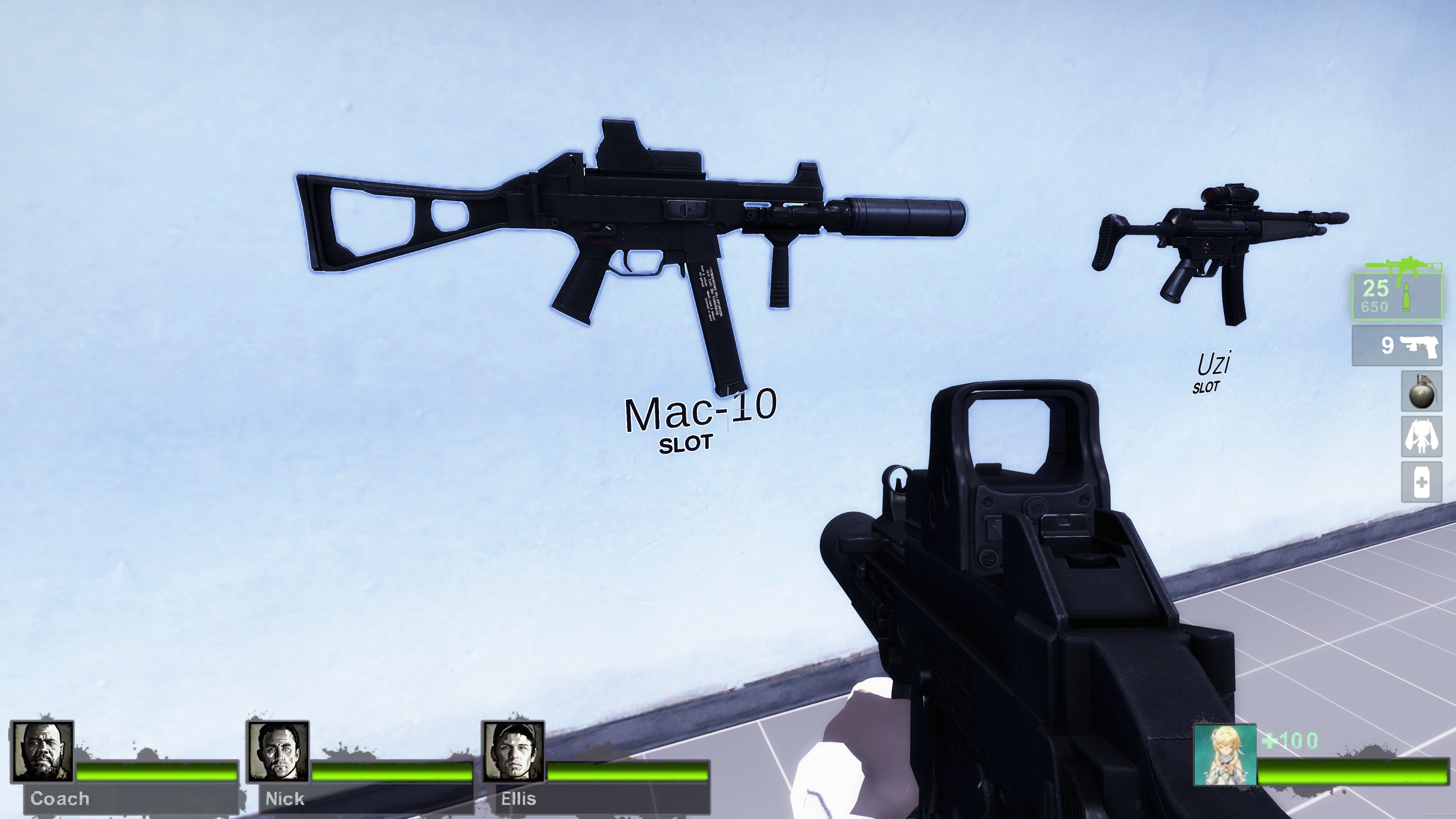 Insurgency H&K UMP45 with EoTech (Suppressed SMG) v2 (Left 4 Dead 2 ...