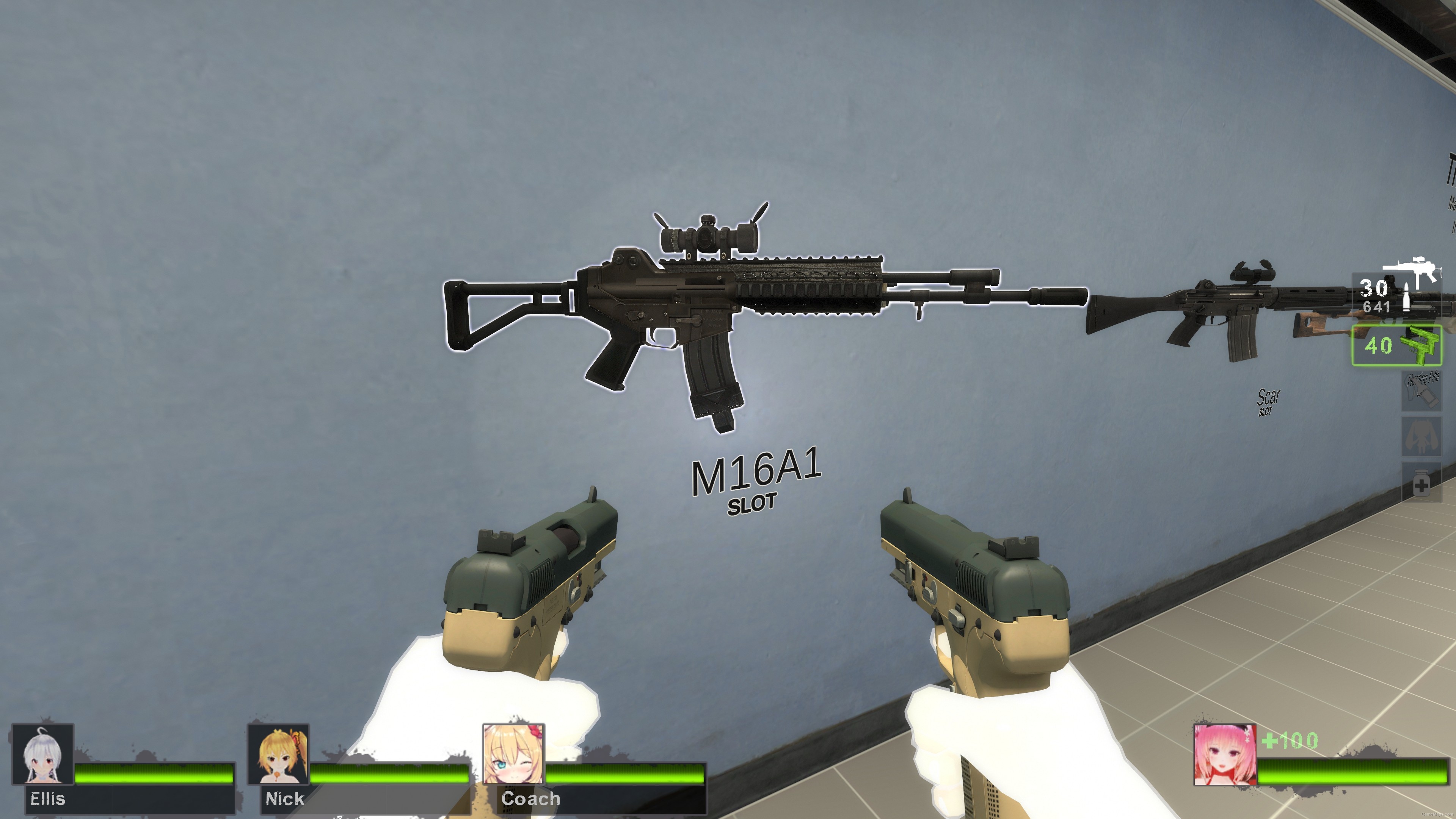 K2 Assault DPI[M16] (Left 4 Dead 2) - GameMaps