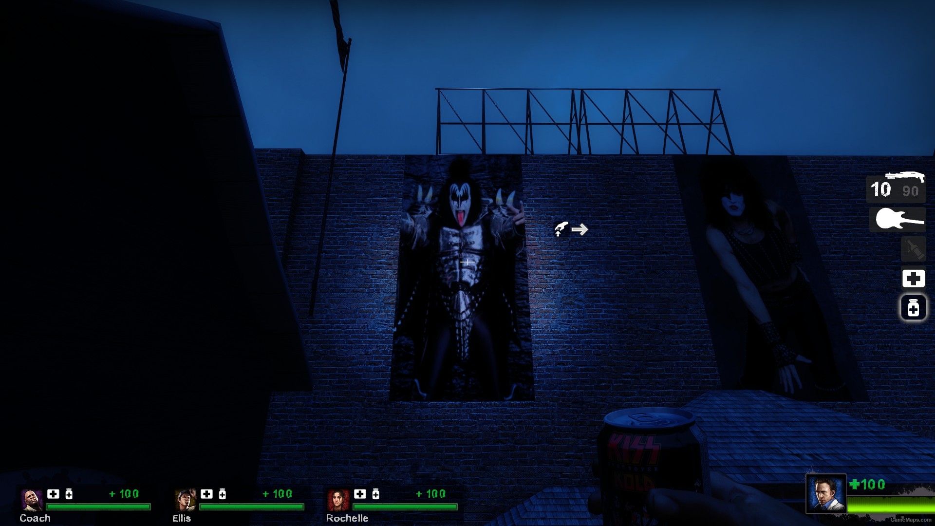 Kiss (Midnight Riders Advertisements) (Left 4 Dead 2) - GameMaps