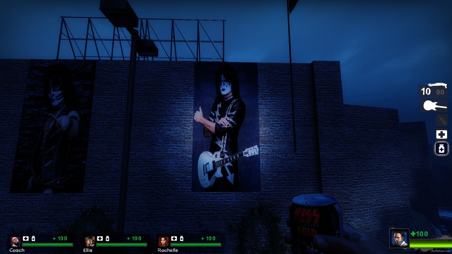 Kiss (Midnight Riders Advertisements) (Left 4 Dead 2) - GameMaps