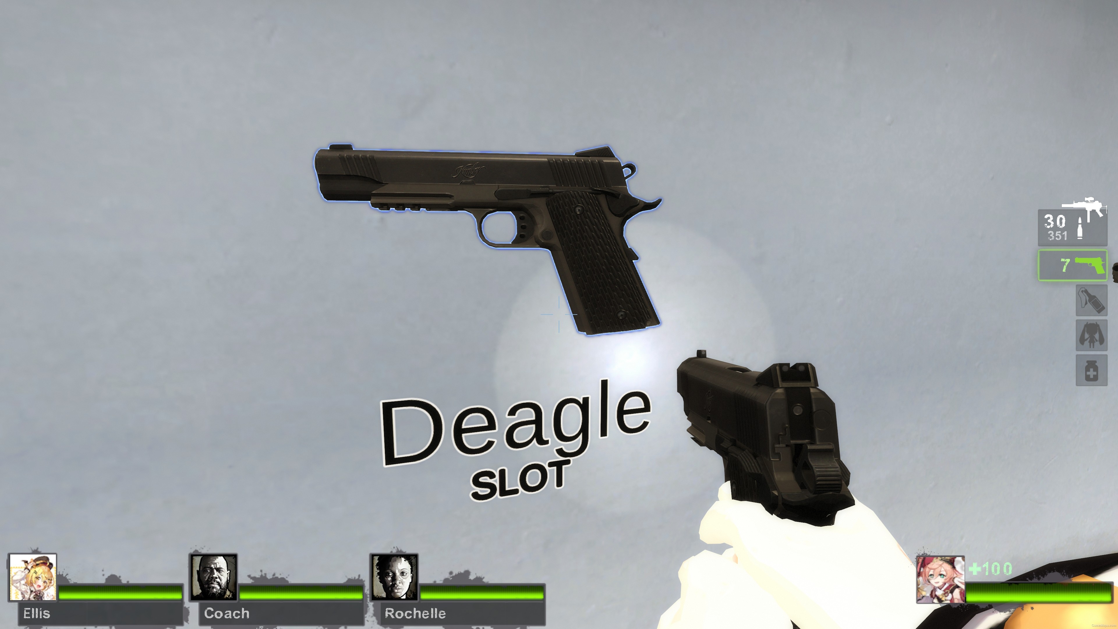 KNW Clean Ver 2 (Magnum Pistol) (Left 4 Dead 2) - GameMaps