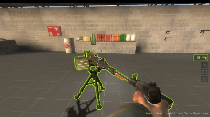 KORD Machine Gun (50 Cal) (Left 4 Dead 2) - GameMaps