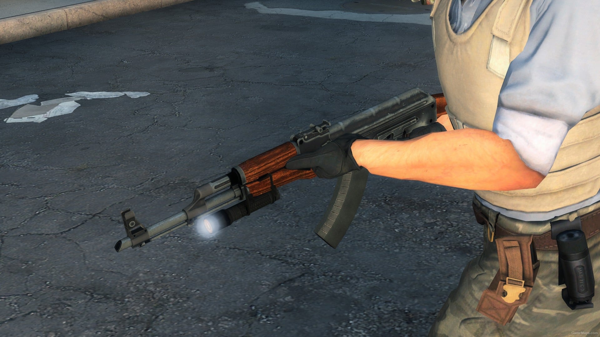 L4D2 - AK47 [M16] (Left 4 Dead 2) - GameMaps