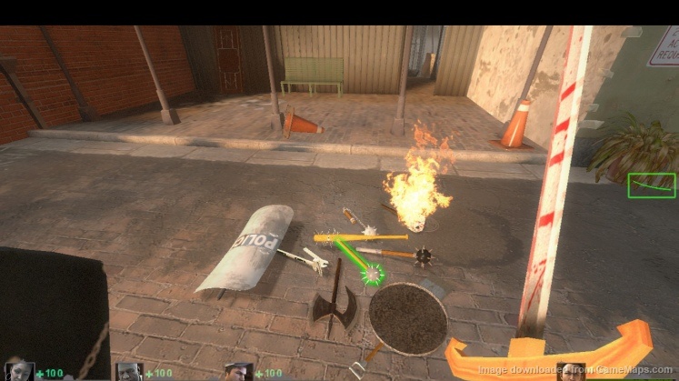 Left 4 Evil Dead Custom Melee Weapons (Left 4 Dead 2) - GameMaps