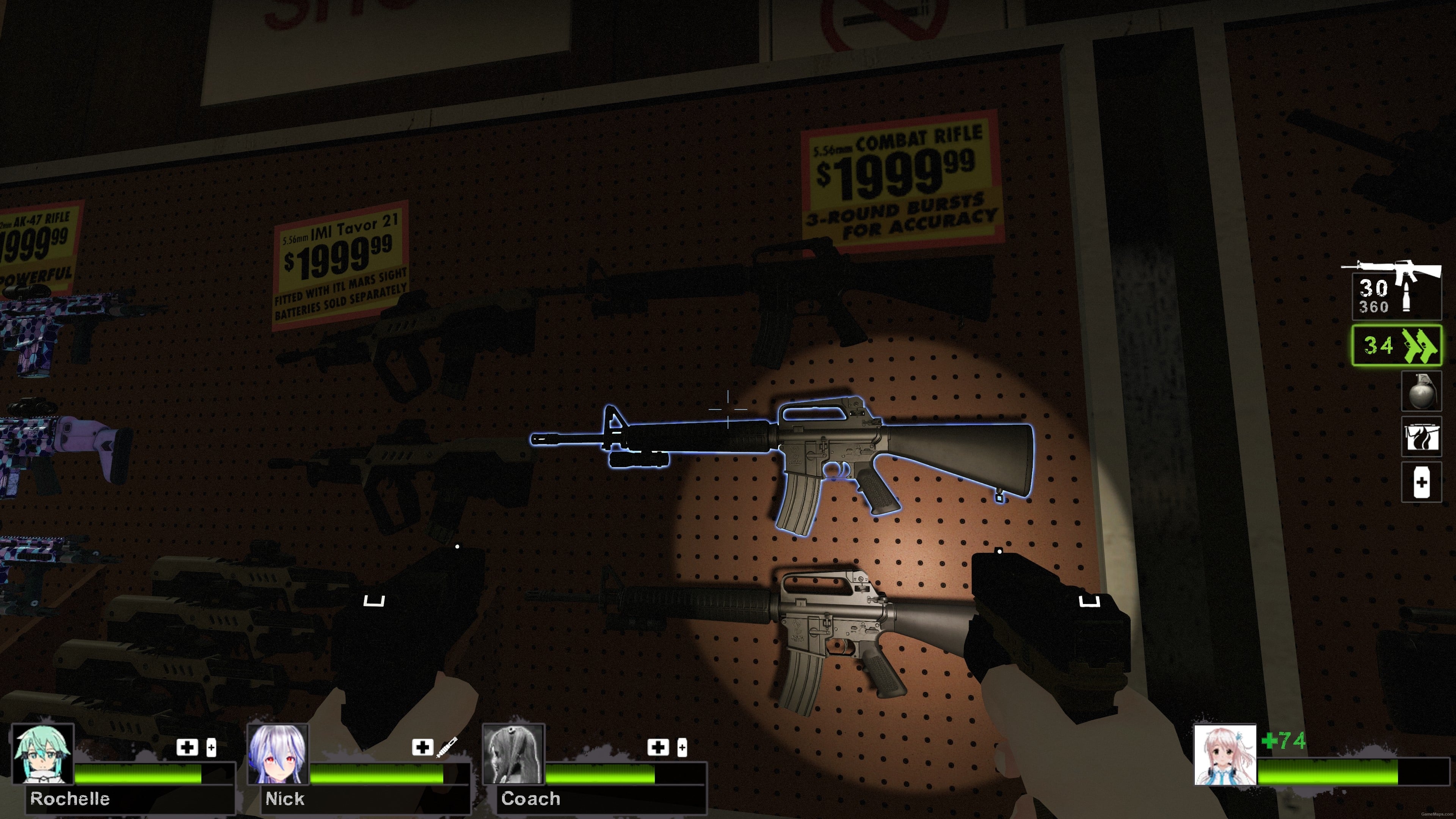 M16A2 Imrpoved (Desert Rifle) (Left 4 Dead 2) - GameMaps