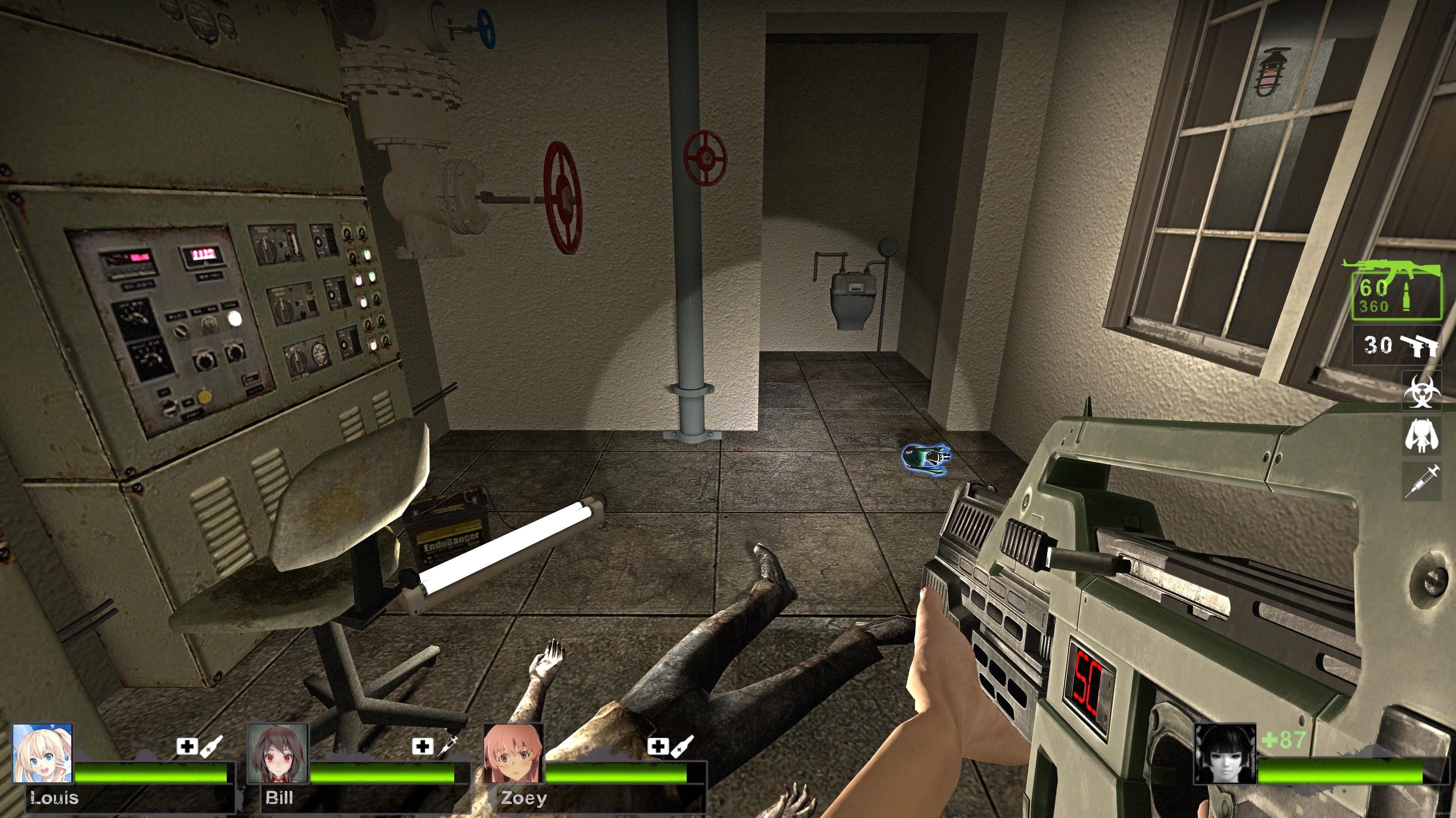 M41A Pulse Rifle MK2 v2 (AKM) (Left 4 Dead 2) - GameMaps