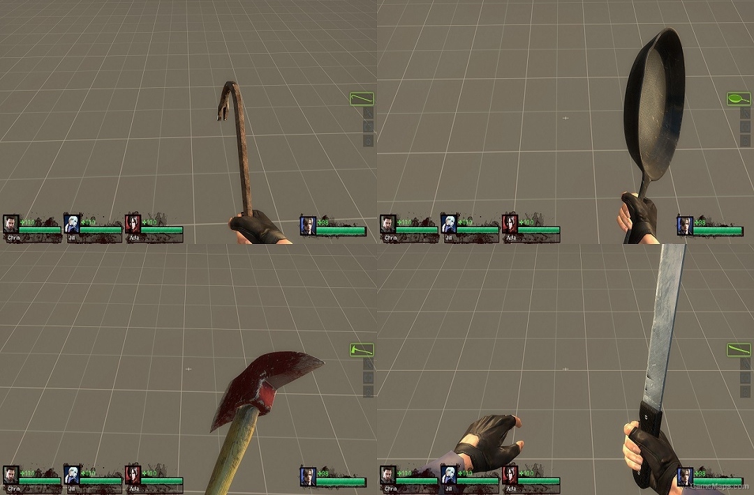 Melee Selection Pack (Left 4 Dead 2) - GameMaps