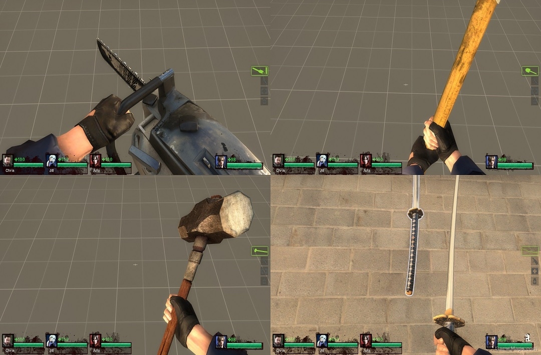 Melee Selection Pack (Left 4 Dead 2) - GameMaps