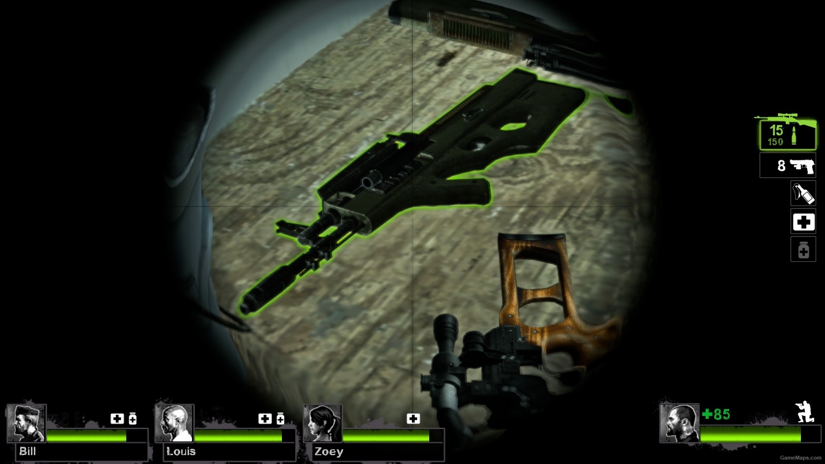 Metro Kalash 2012 Unsuppressed (AK-47) (Left 4 Dead 2) - GameMaps