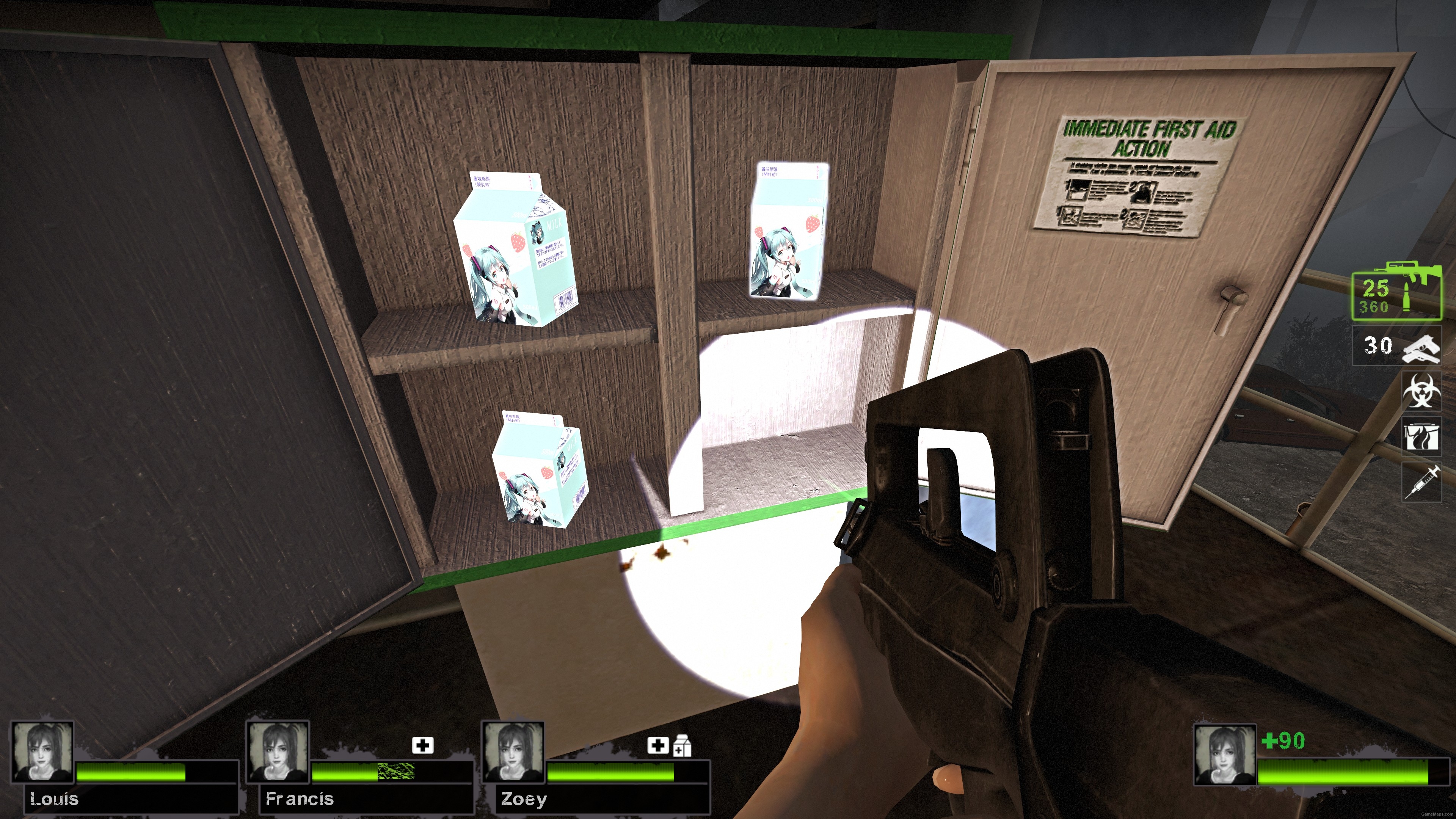 Miku-pill (glowing) [HUD Icon,sound] (Left 4 Dead 2) - GameMaps